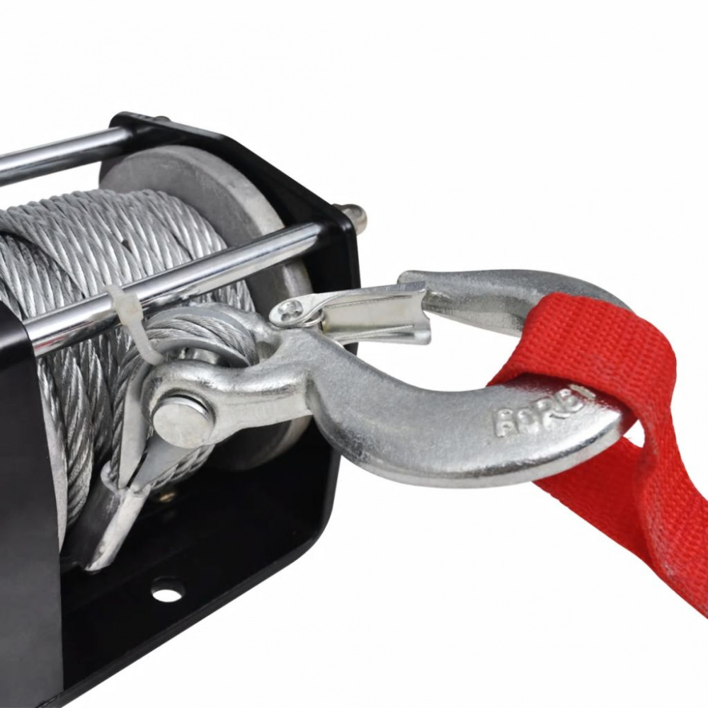 12V Elektrisk Vinsj 1360 KG med Trådløs Fjernkontroll - Importpris.no AS
