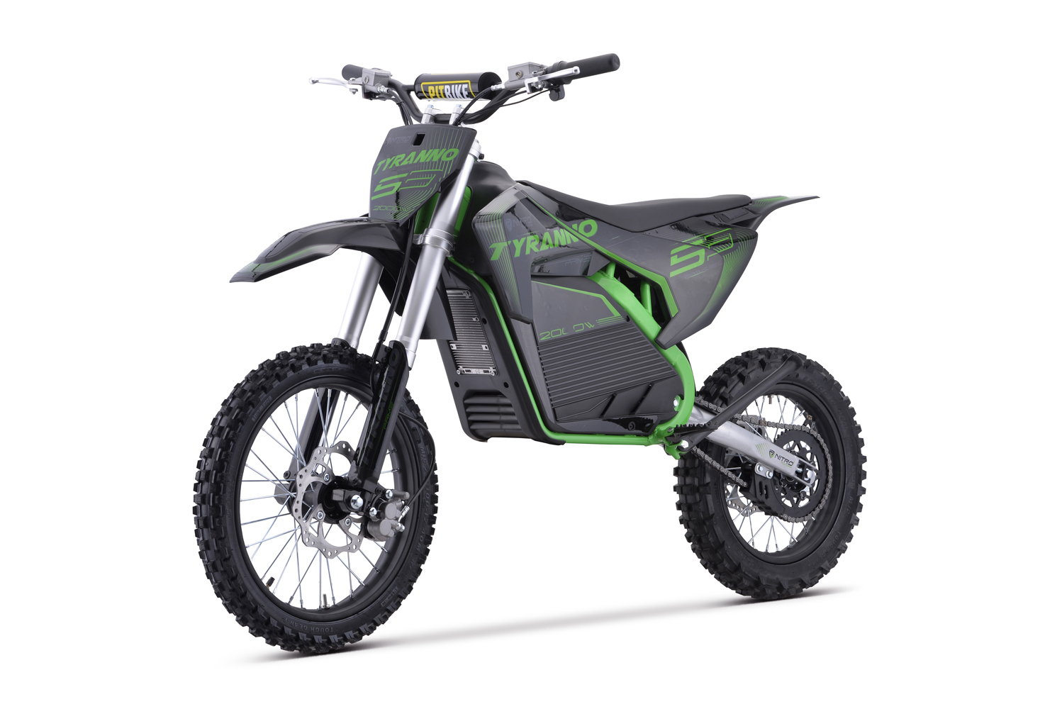 Nitro E-Dirtbike Tyranno 2000W 72V 17/14" Lithium - Importpris.no AS