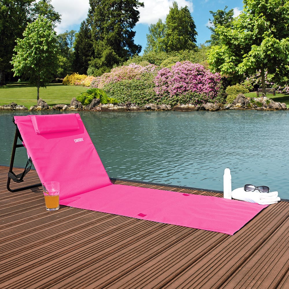Strandmatte 158x56x45,5cm rosa - Importpris.no AS