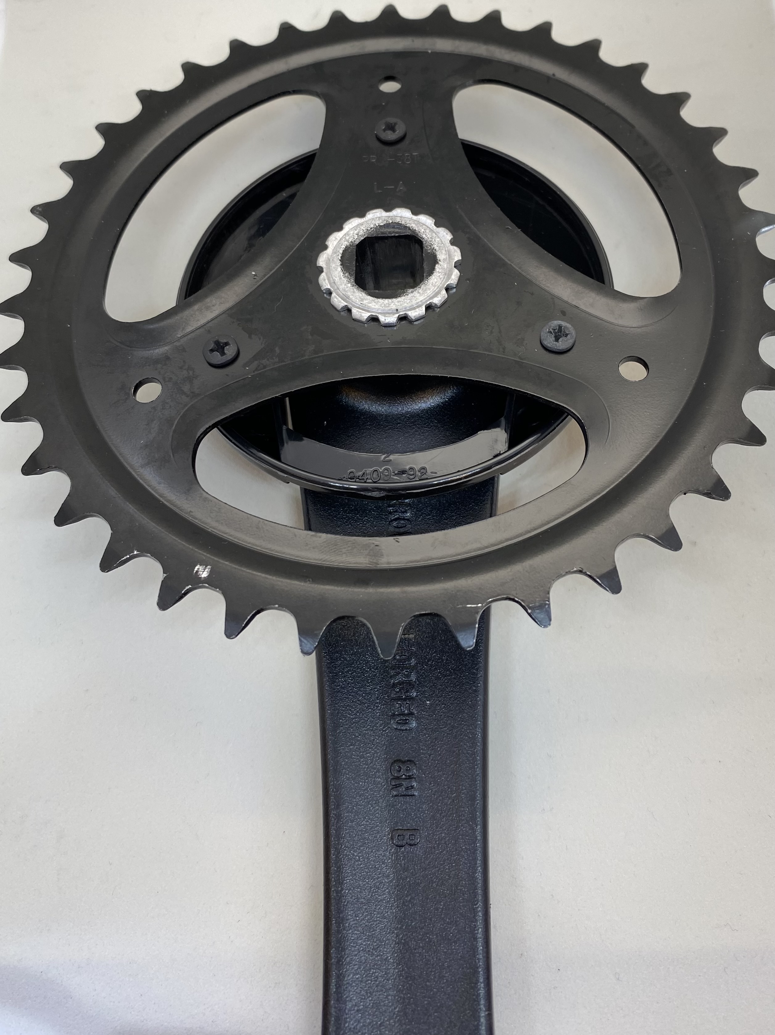 Prowheel pedalarm med tannhjul 38T h-side - Importpris.no AS